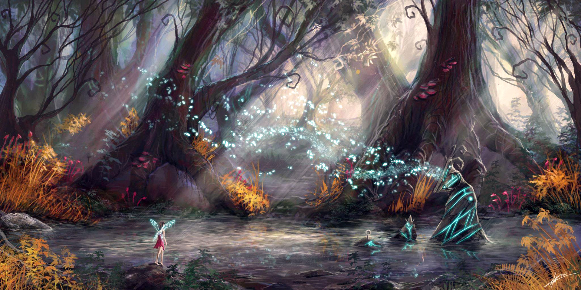 ArtStation - The Pixie of Sharton Valley