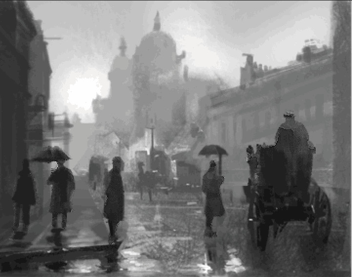 ArtStation - The City Of Fog; The Big Smoke; City of Fog