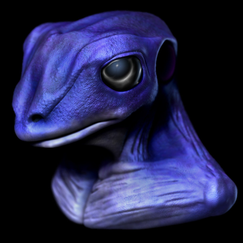 ArtStation - Alien Frog