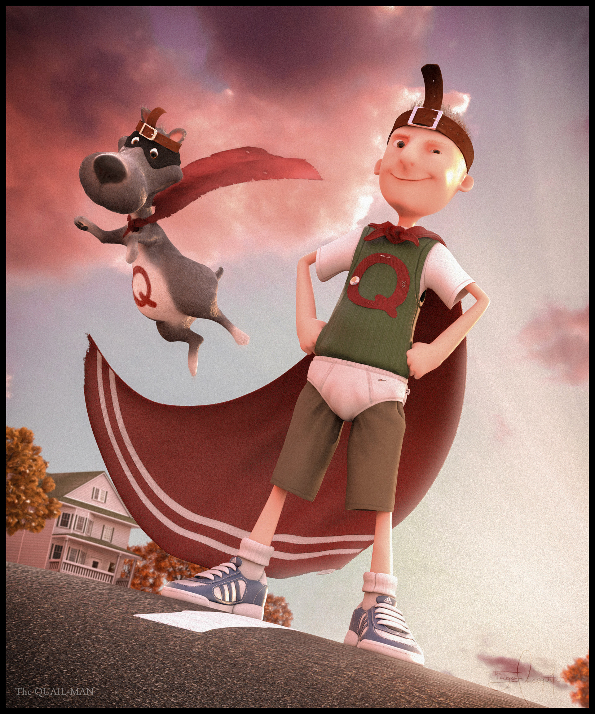 ArtStation - Quail-Man, Tiago Mesquita