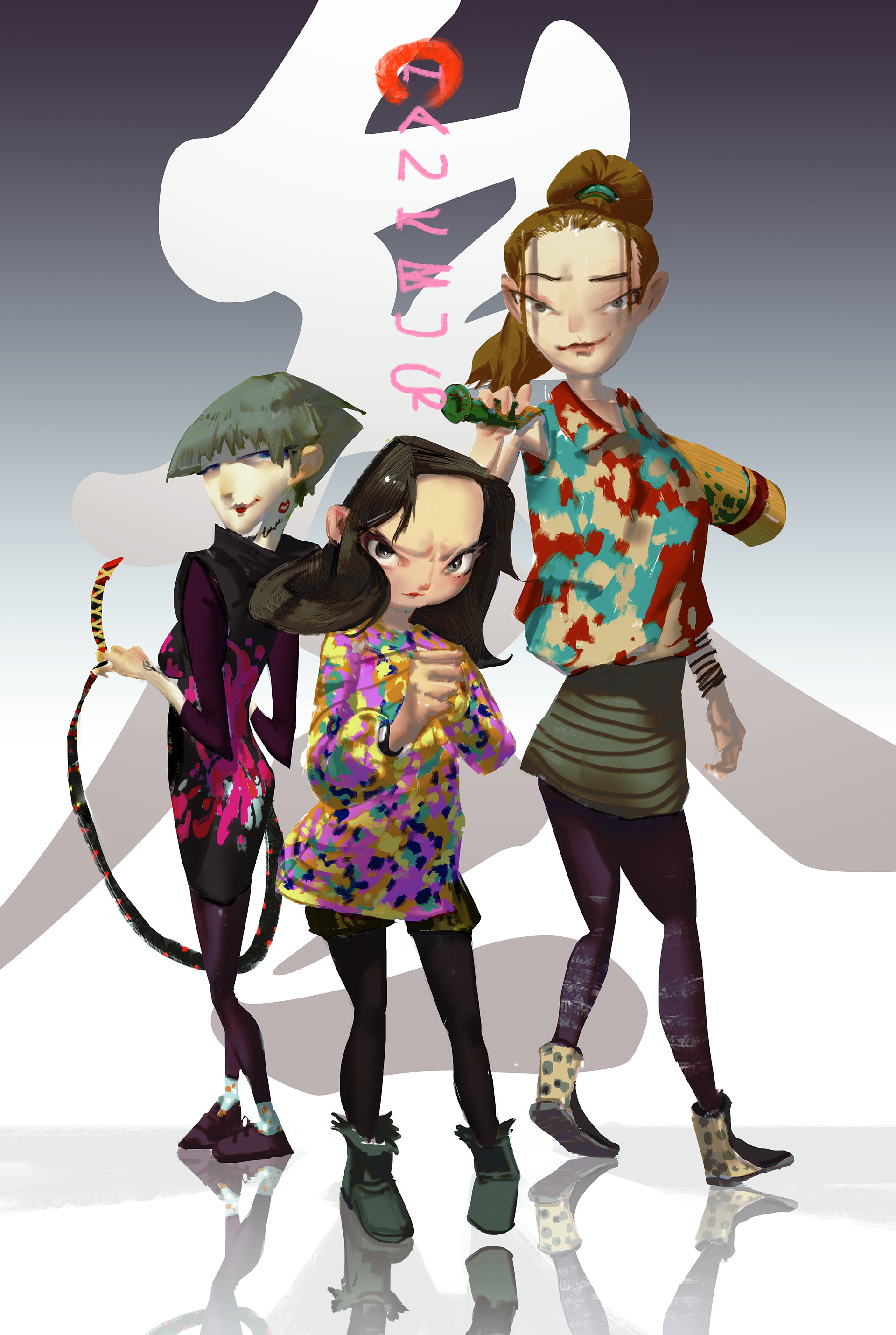 ArtStation - Three sisters