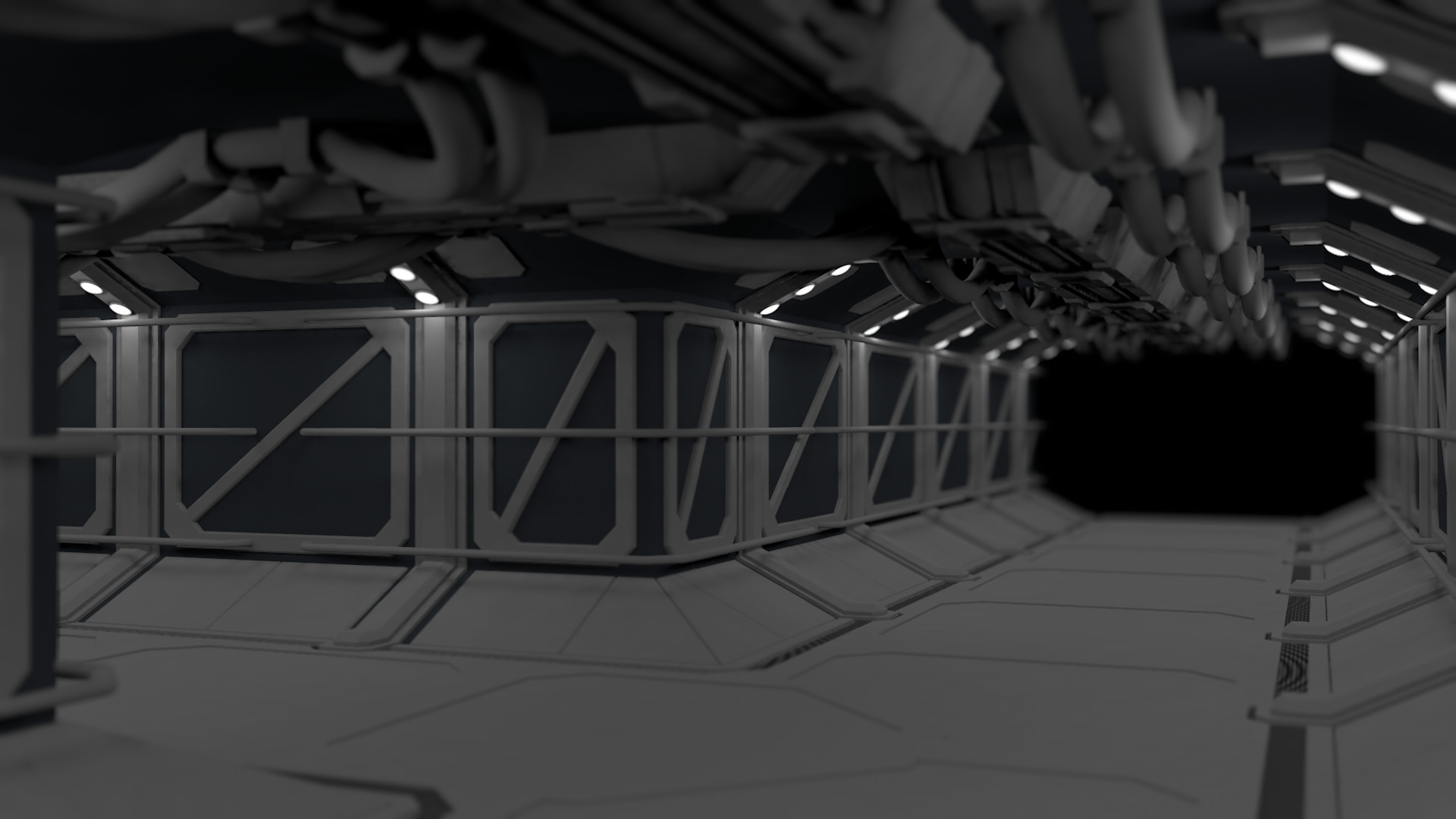 Kitt Fiev - New Jerusalem Hallway Models