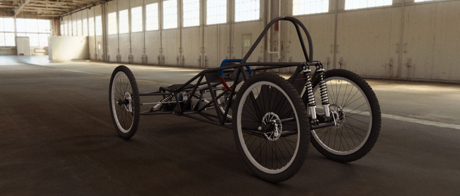 Fábio Orsi - 3D Technical Model - Gravity Car