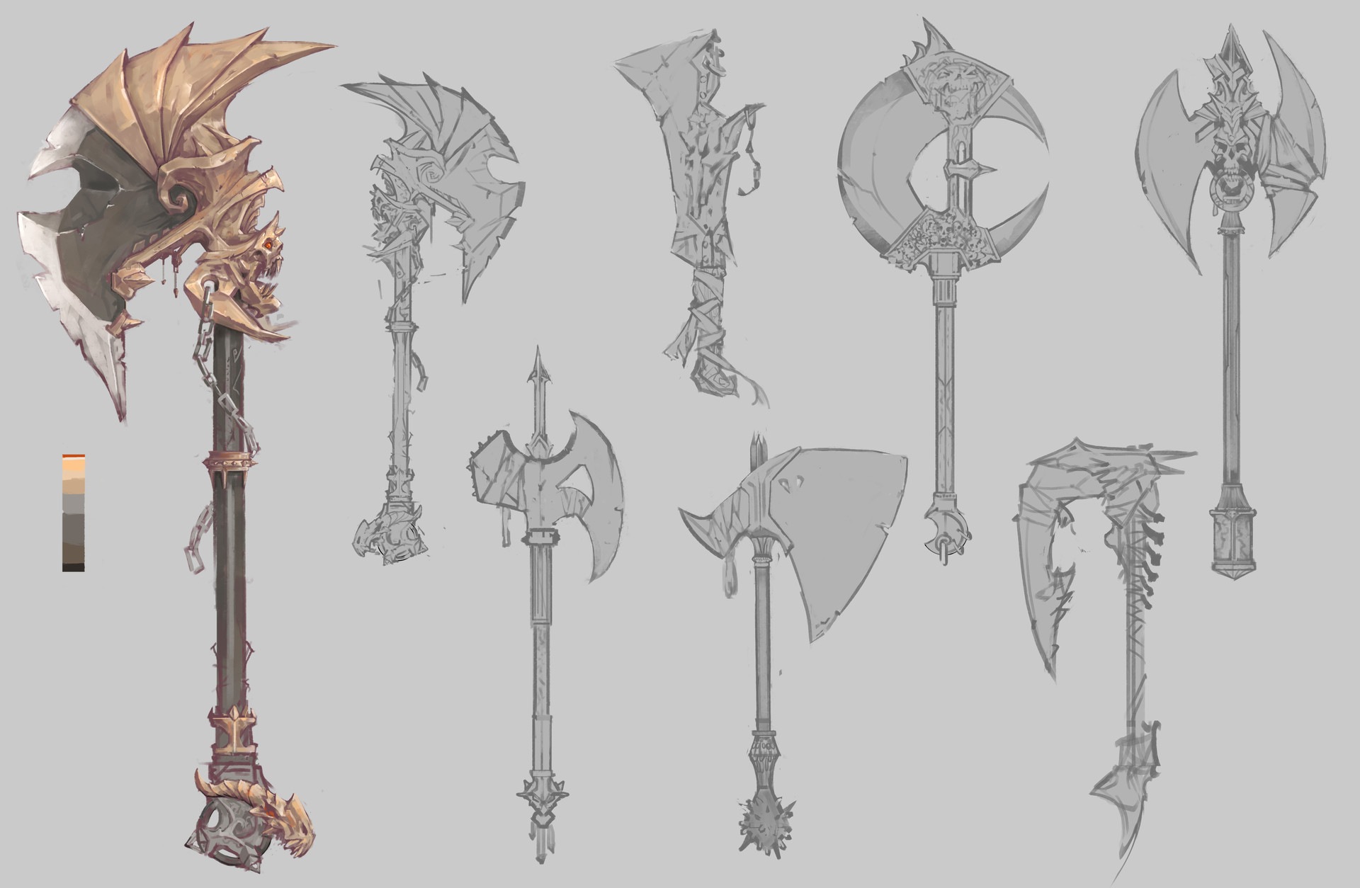 ArtStation - Axes concept