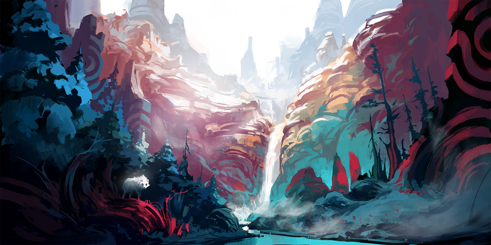 DUELYST - HALCYAR, SOUTHERN AURORA by Counterplay Games : r/wallpapers