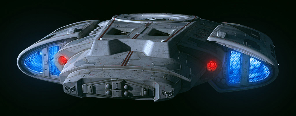 Andrew Bradbury Artstation - USS Defiant