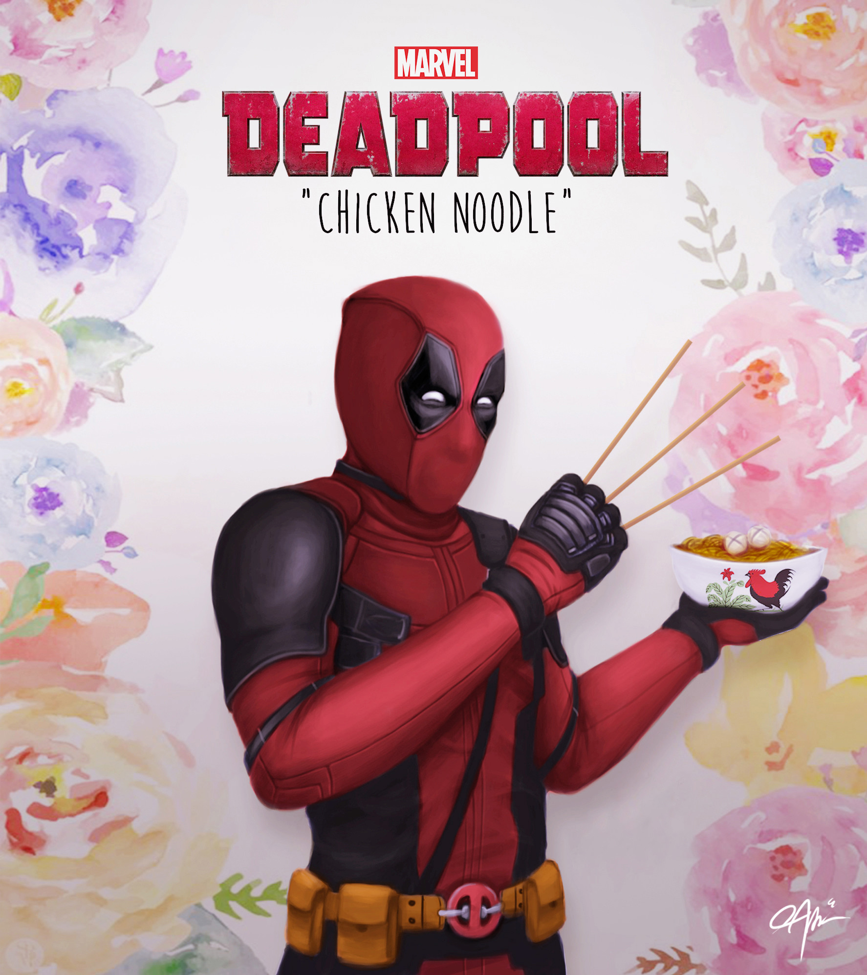 Nur Miftahul Haq - Deadpool Chicken Noodle