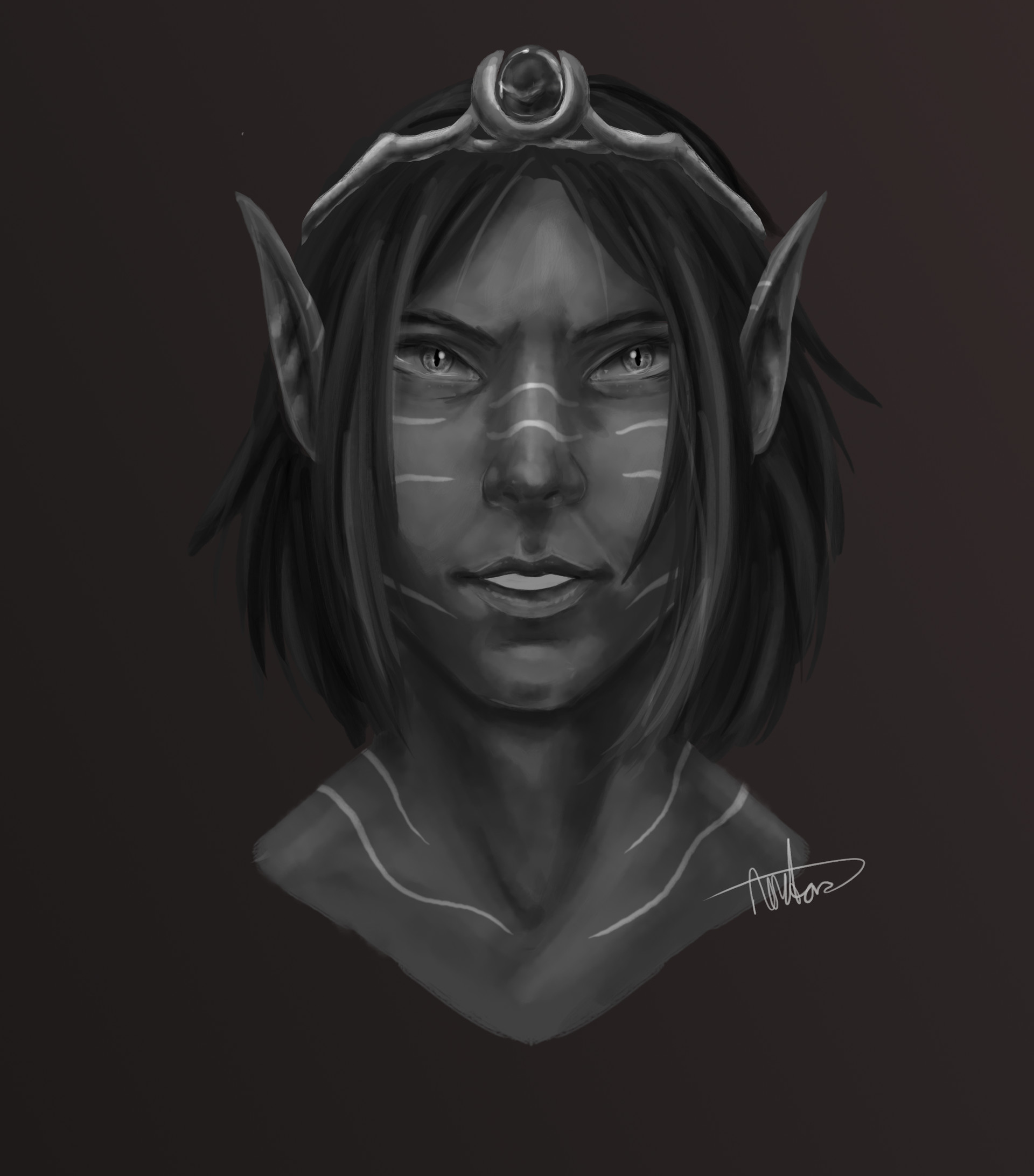 ArtStation - Nocturne Portrait