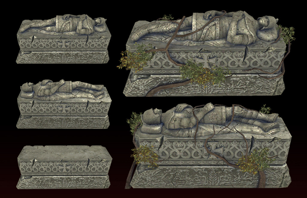 ArtStation - Stone statue