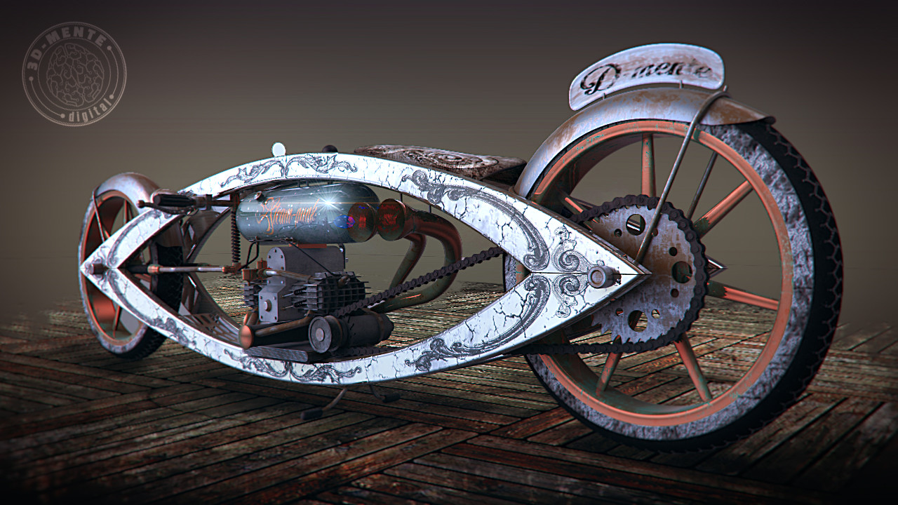 steampunk bicycle
