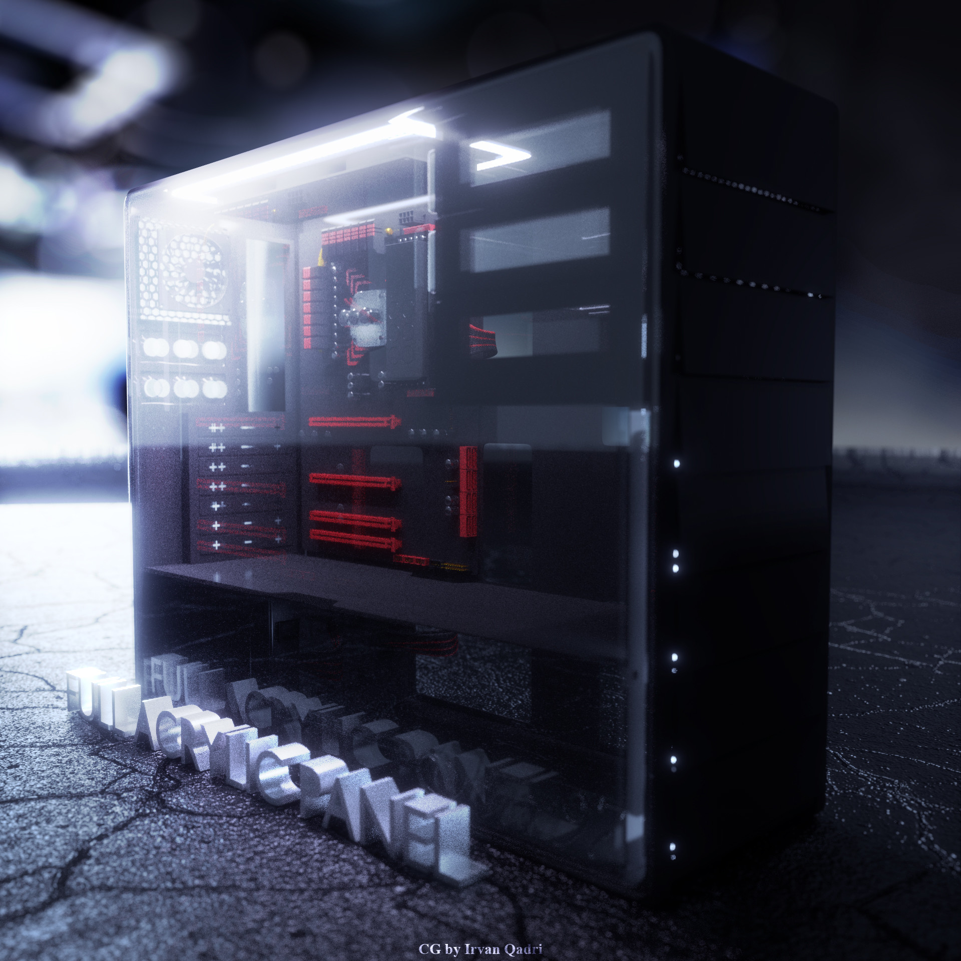 ArtStation - PC Case Color graded