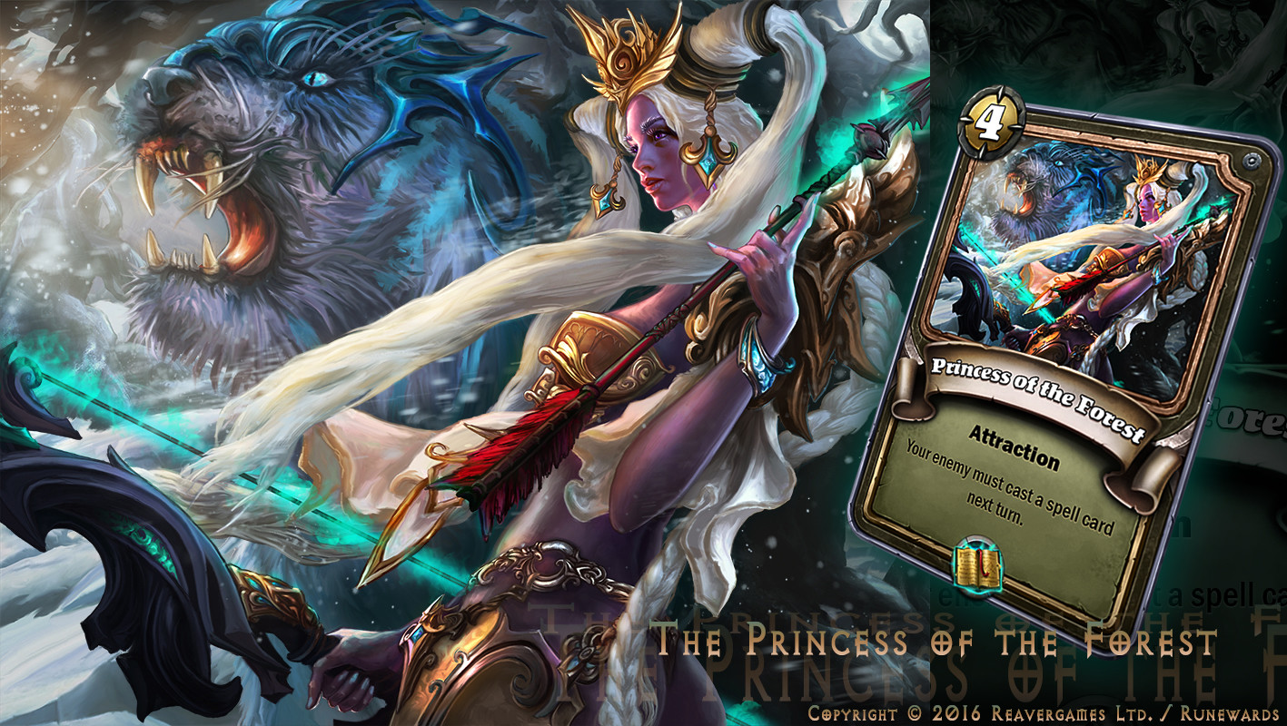 ArtStation - PRINCESS Of The Forrest