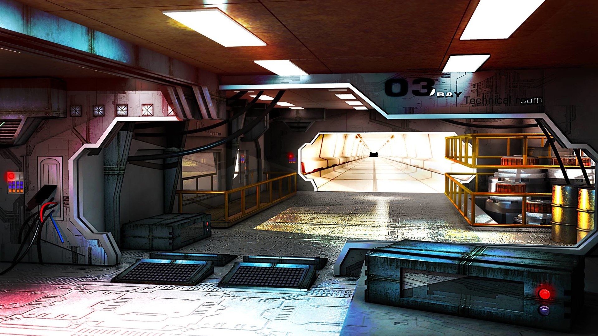 ArtStation - Scene for Game