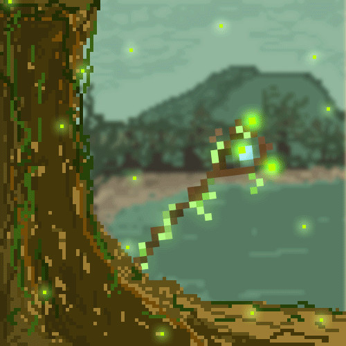 ArtStation - Glowing Nature Staff