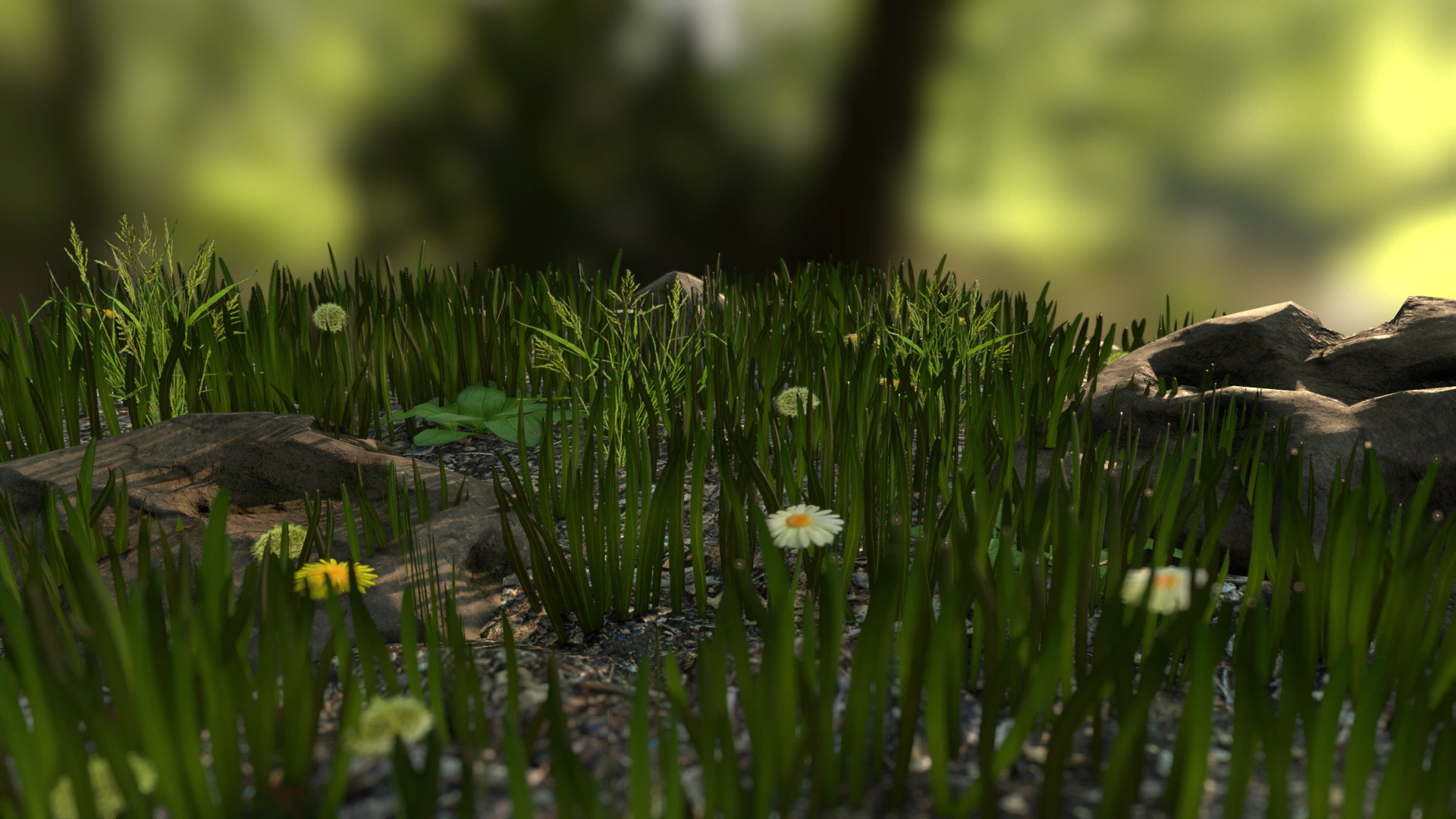 ArtStation - Ground assets test