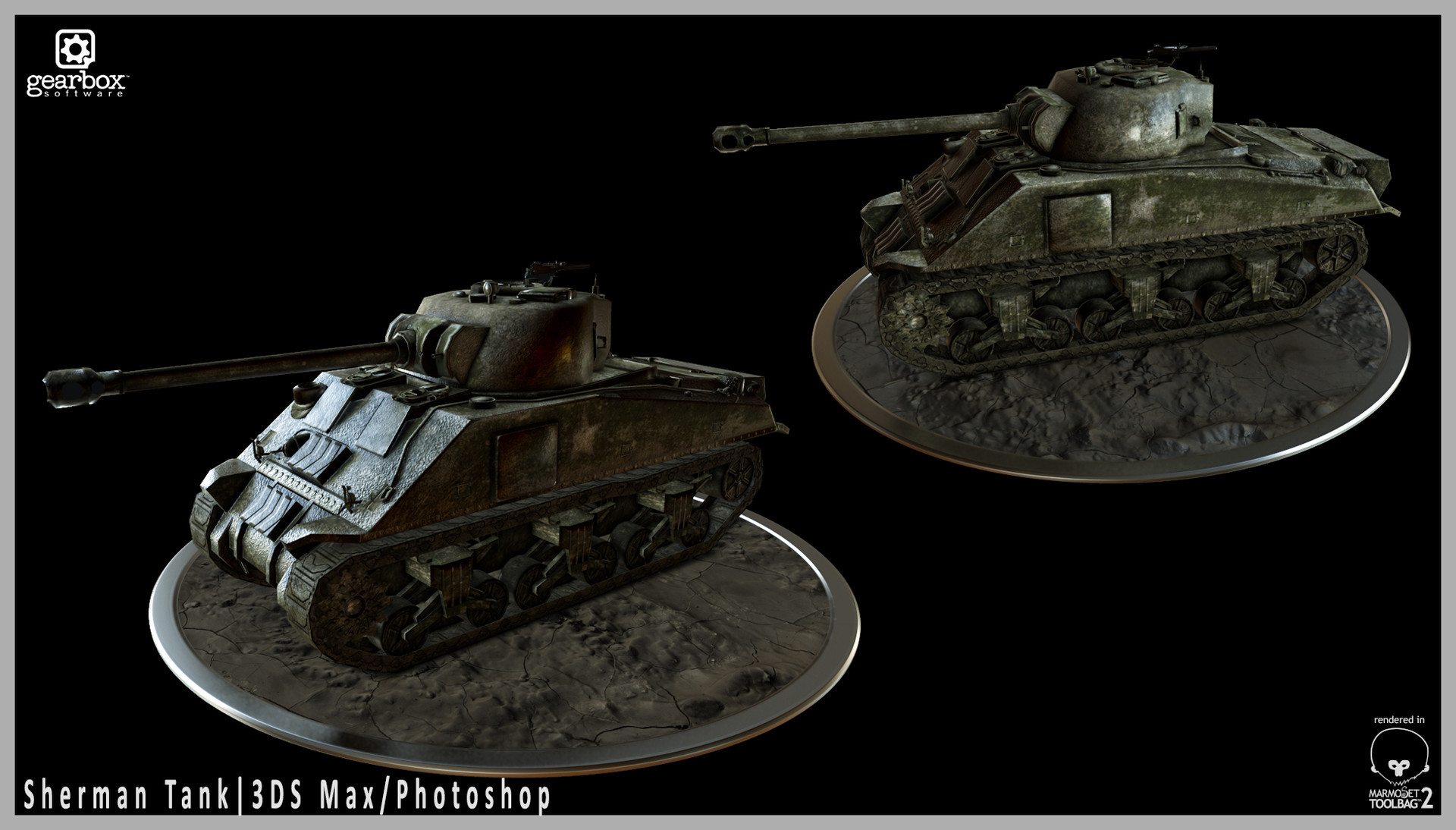 ArtStation - Sherman Tank