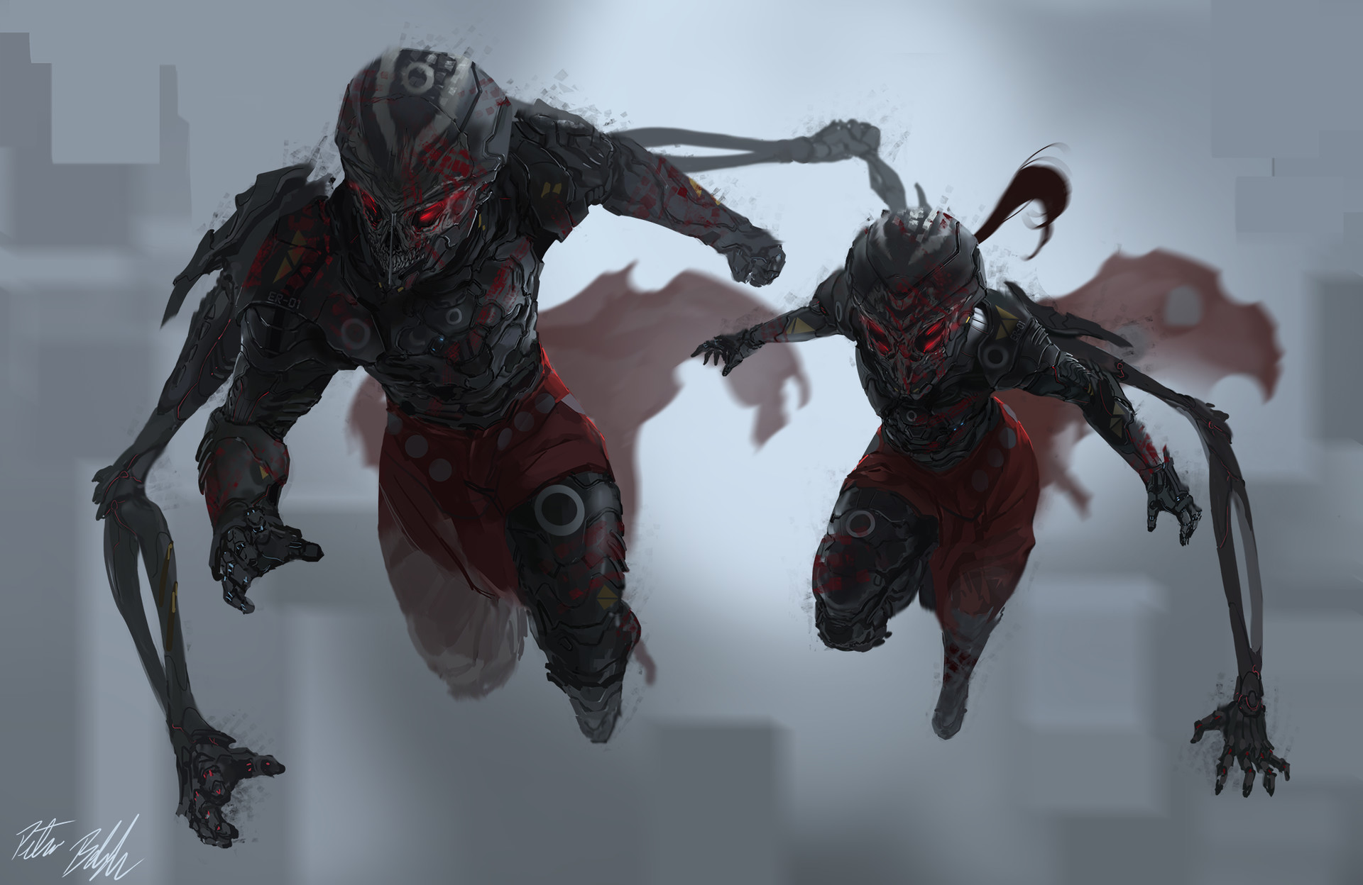 ArtStation - Hunter Amoun and Leta