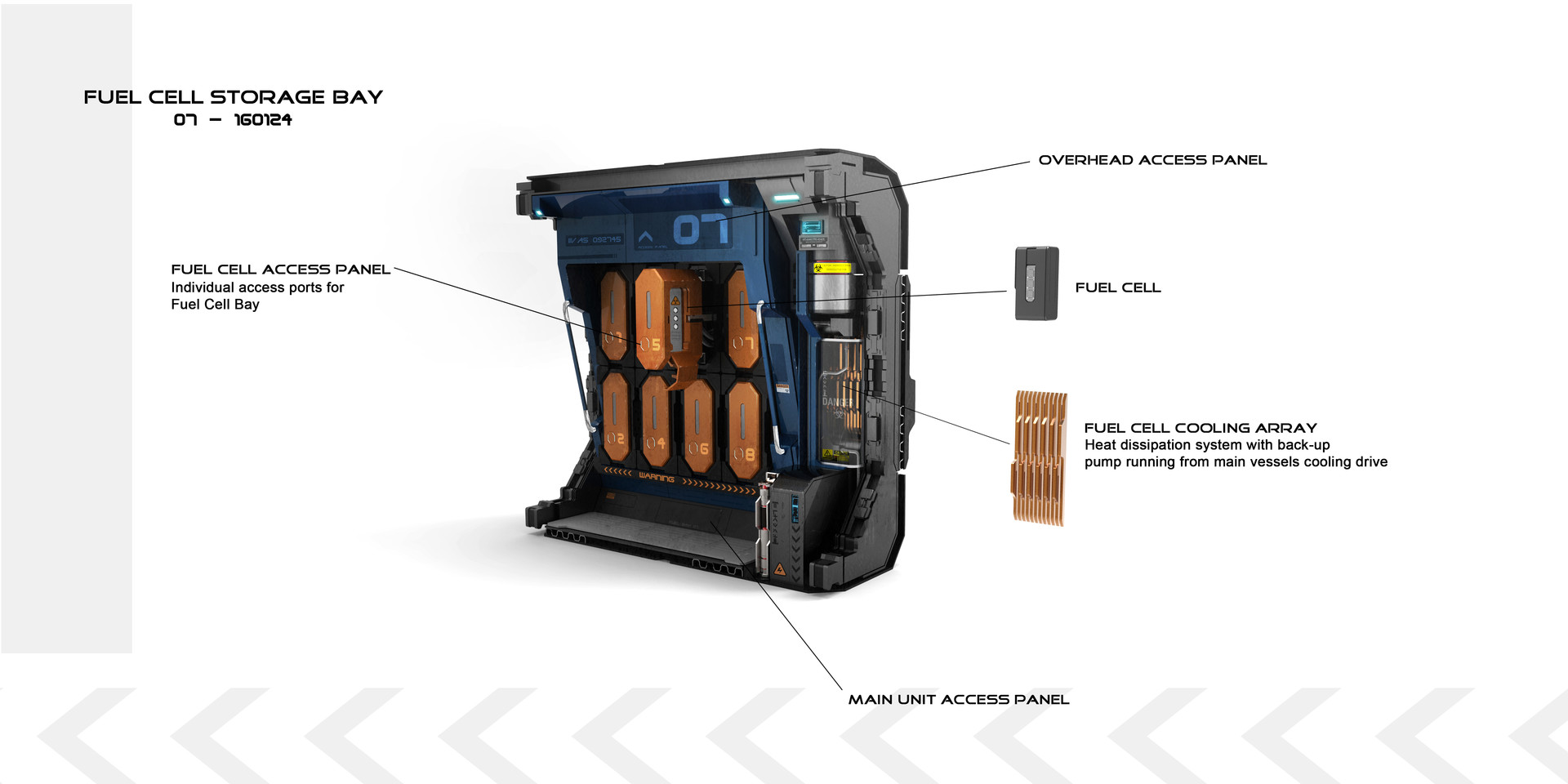 ArtStation - Fuel Cell Storage Bay