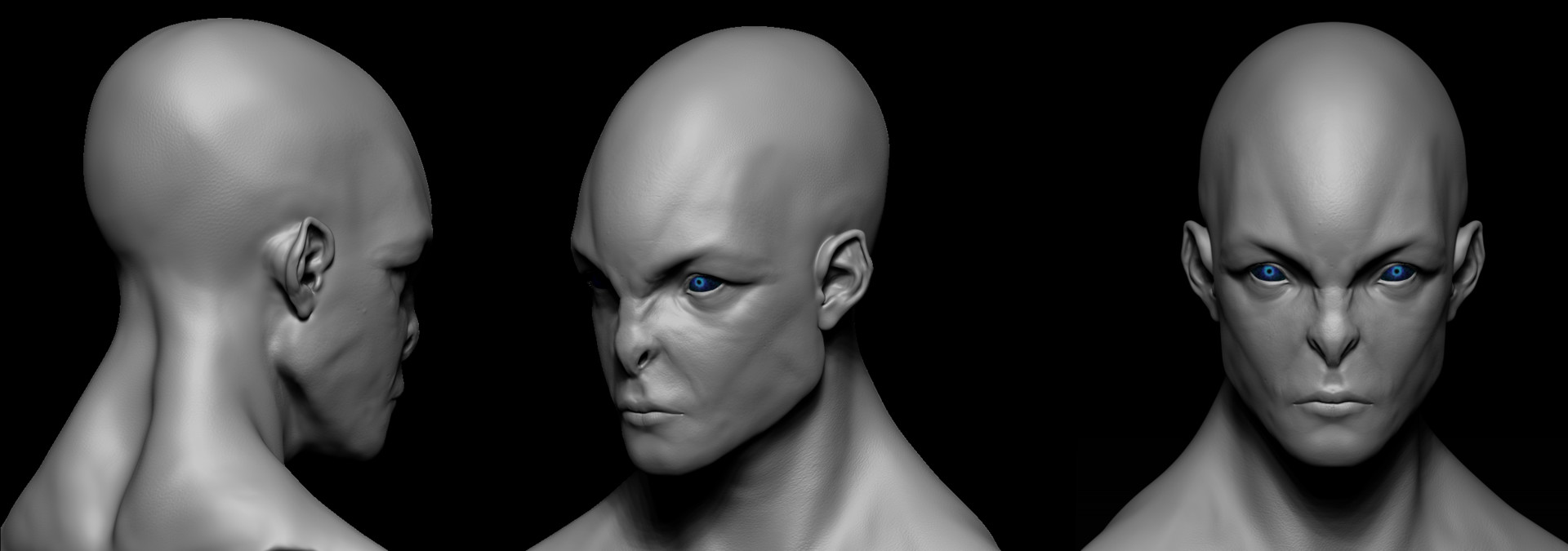 ArtStation - alien head