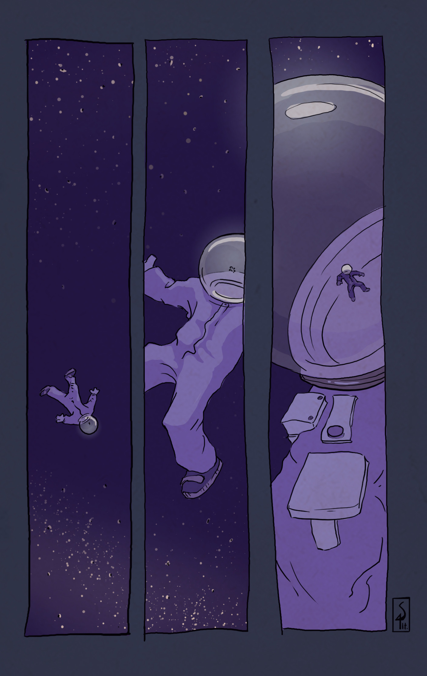 ArtStation - Lost in Space....man