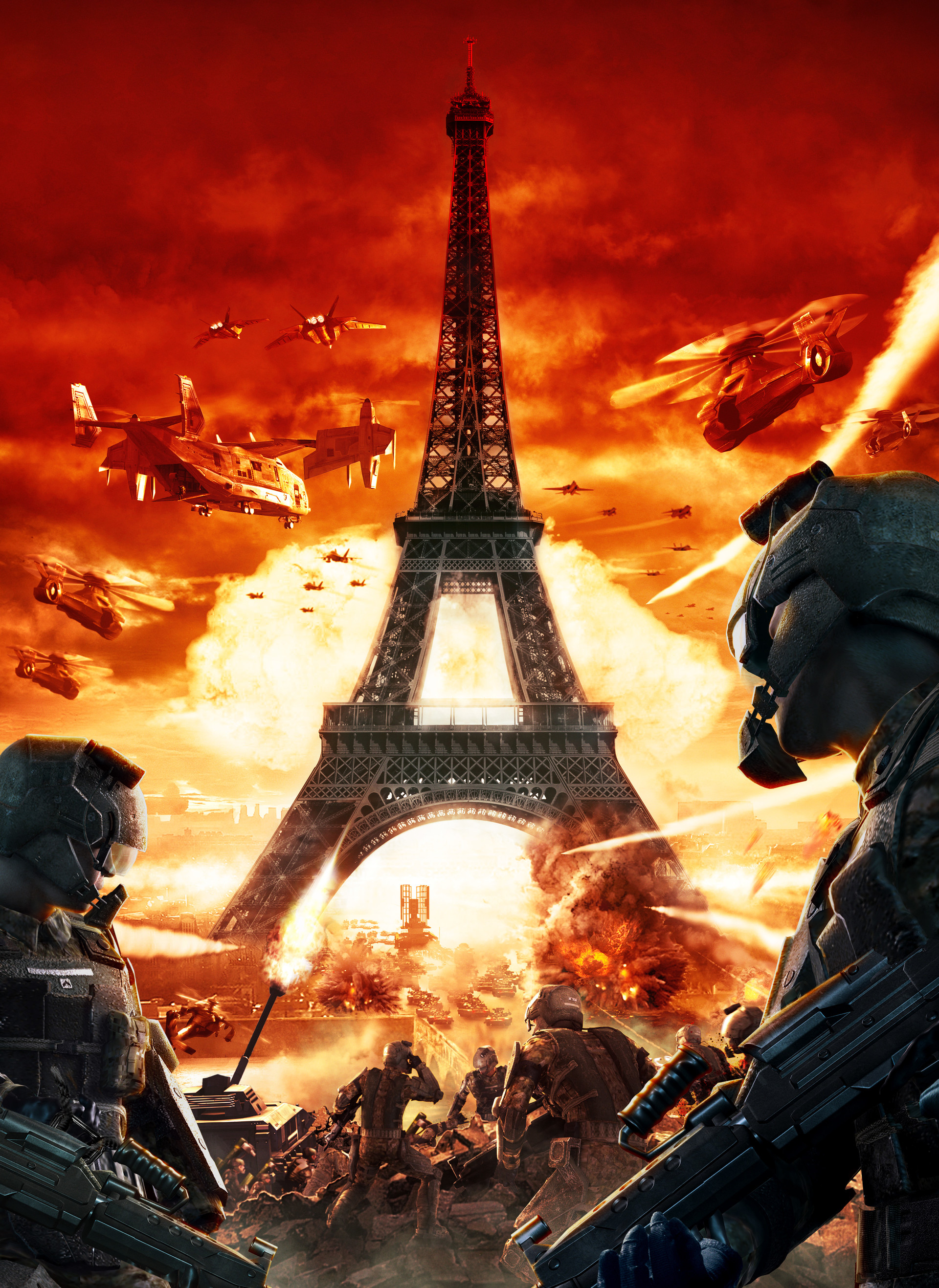 Greg Huber - Tom Clansy's EndWar Illustration