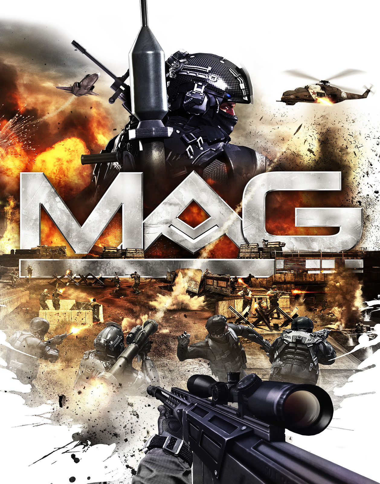 Greg Huber - Mag: Massive Action Game battle scene