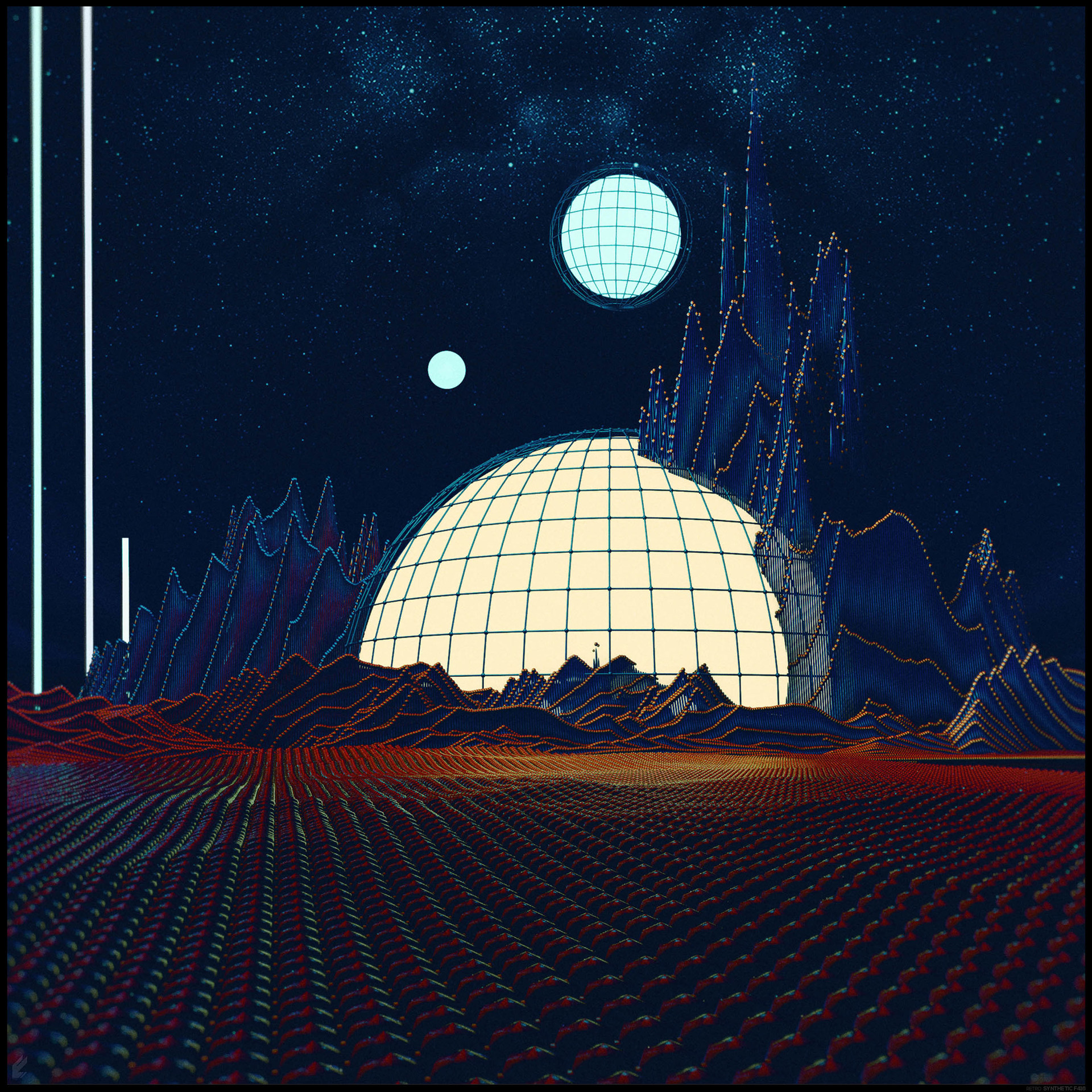 ArtStation - RETRO SYNTHETIC F416
