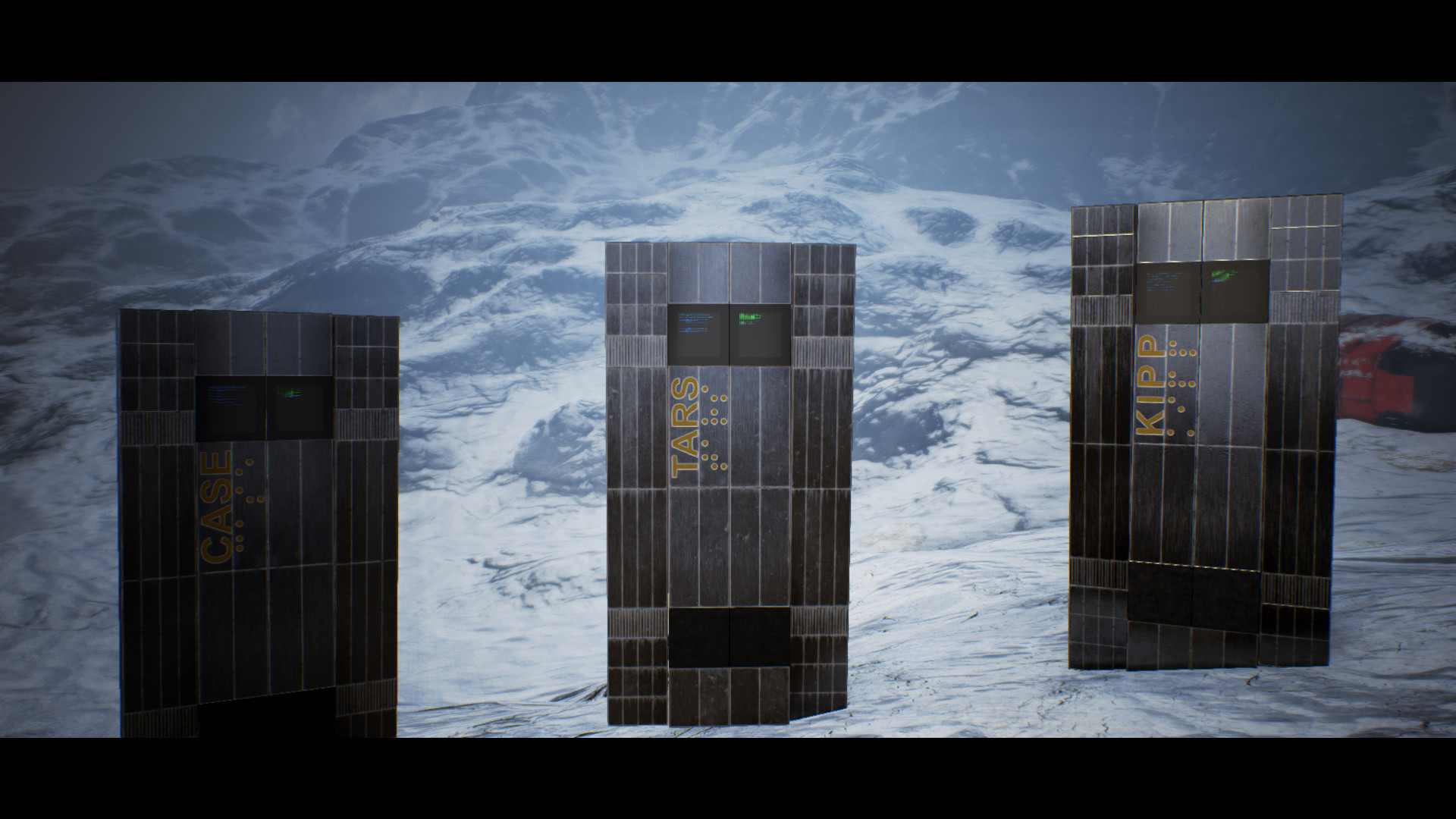 Bruno Parillo - Interstellar - TARS Animated Game Model