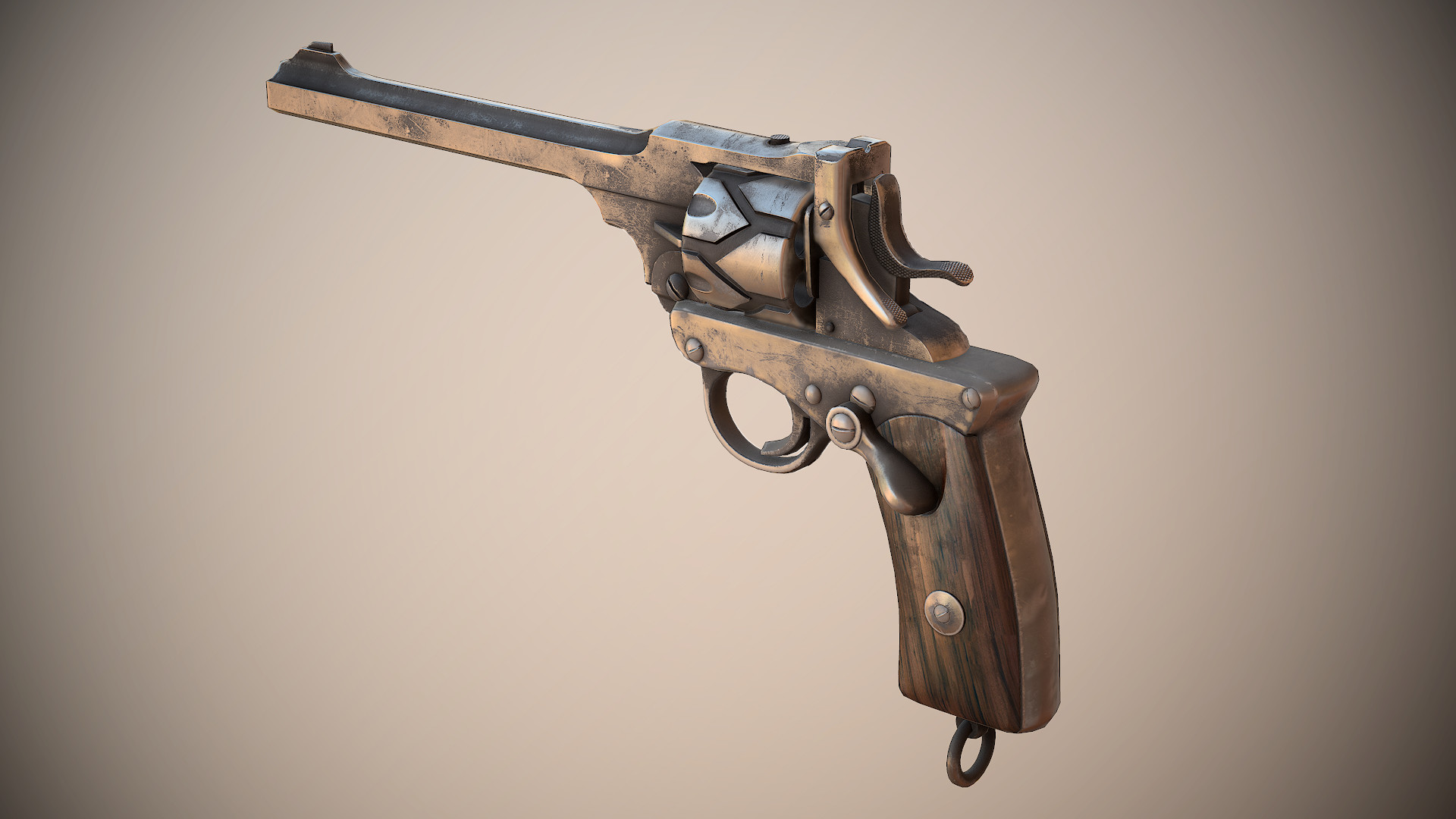 ArtStation - Webley revolver