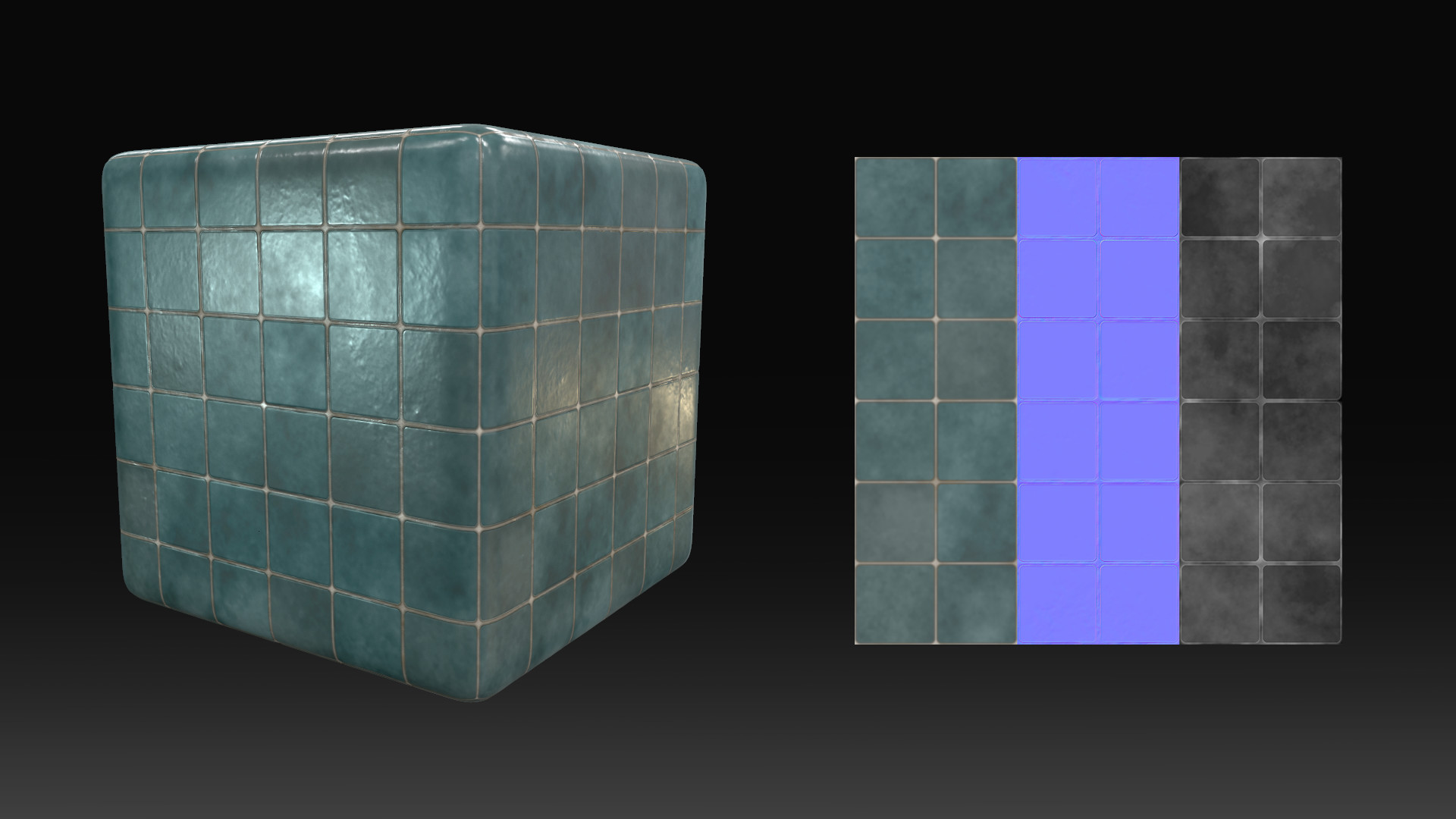 ArtStation - Substance practice _ Tiles