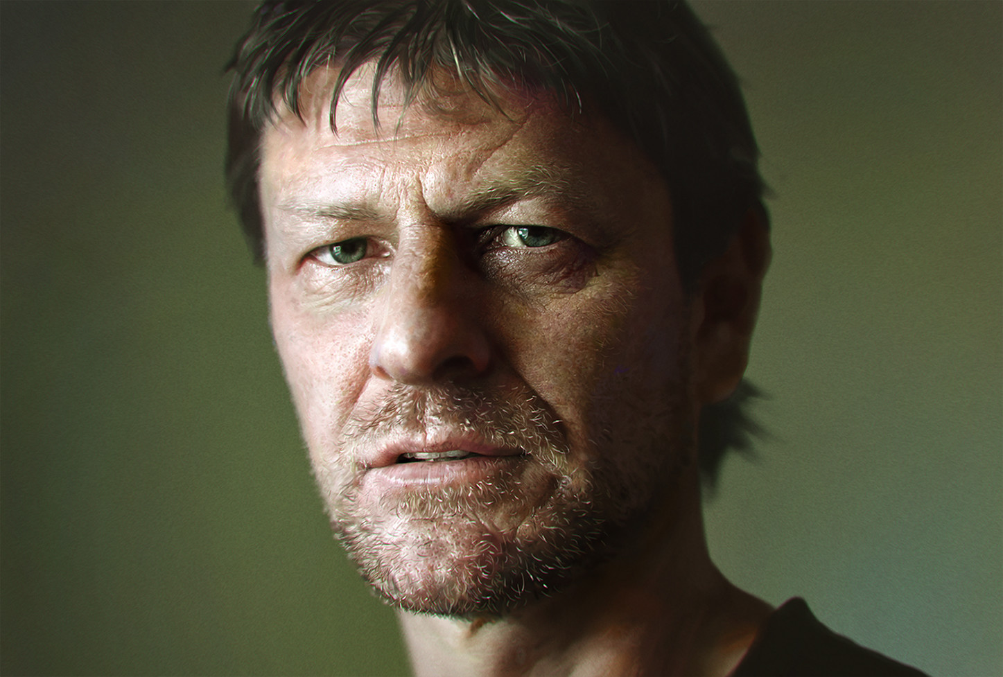 ArtStation - Portrait of Sean Bean