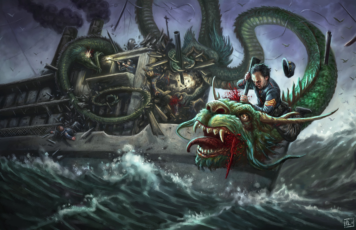 ArtStation - Chinese Serpent