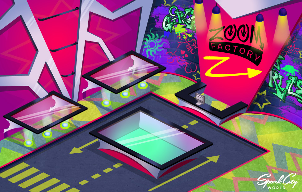 ArtStation - Zoom Factory - Spark City World