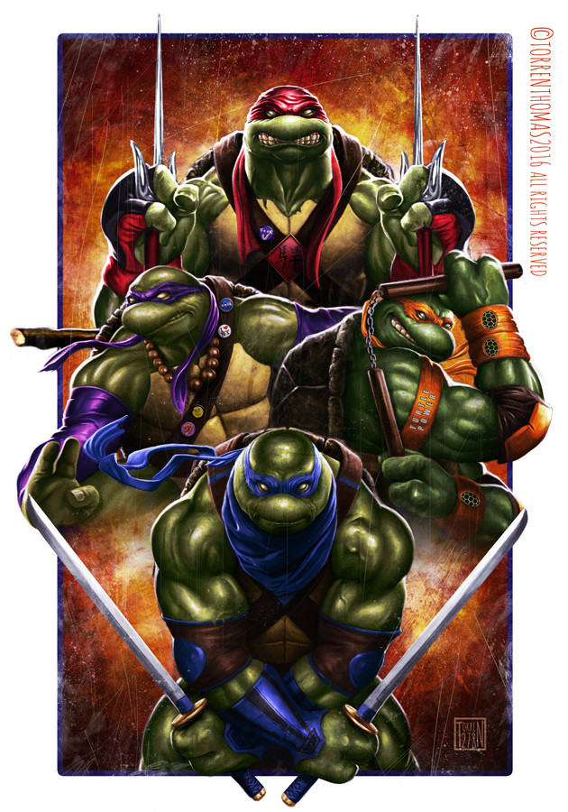 ArtStation - TMNT