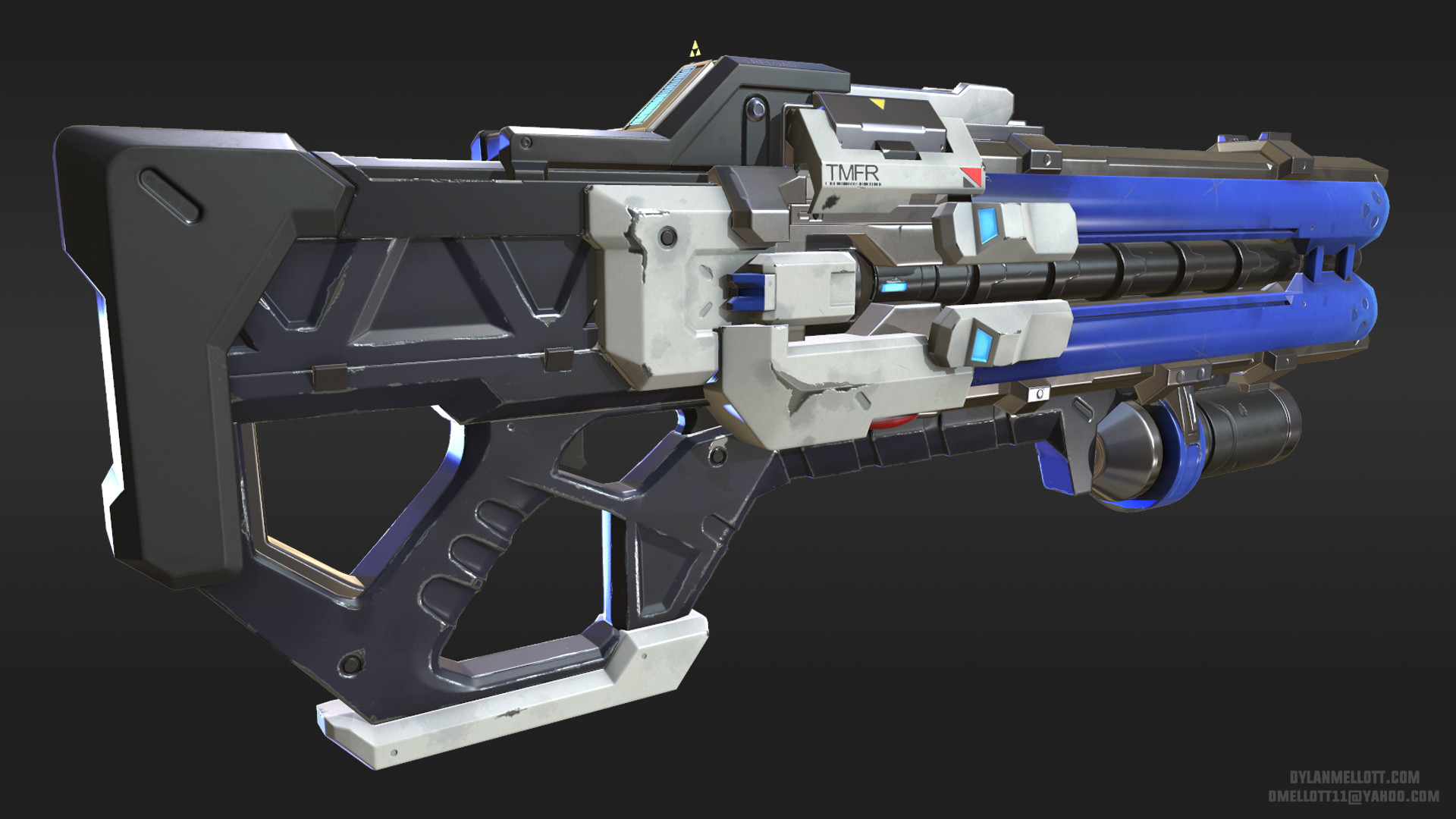 Dylan Mellott - Overwatch Soldier 76 Heavy Pulse Rifle - Fan Art