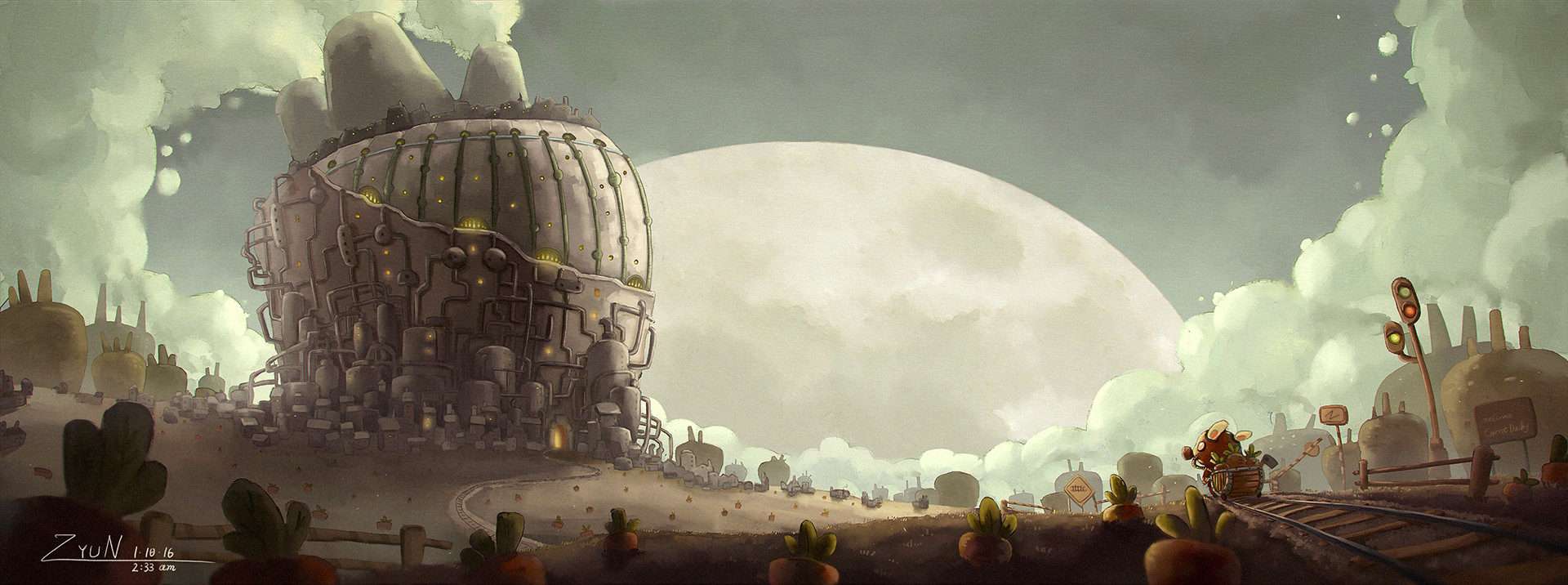 ArtStation - The Carrot Planet