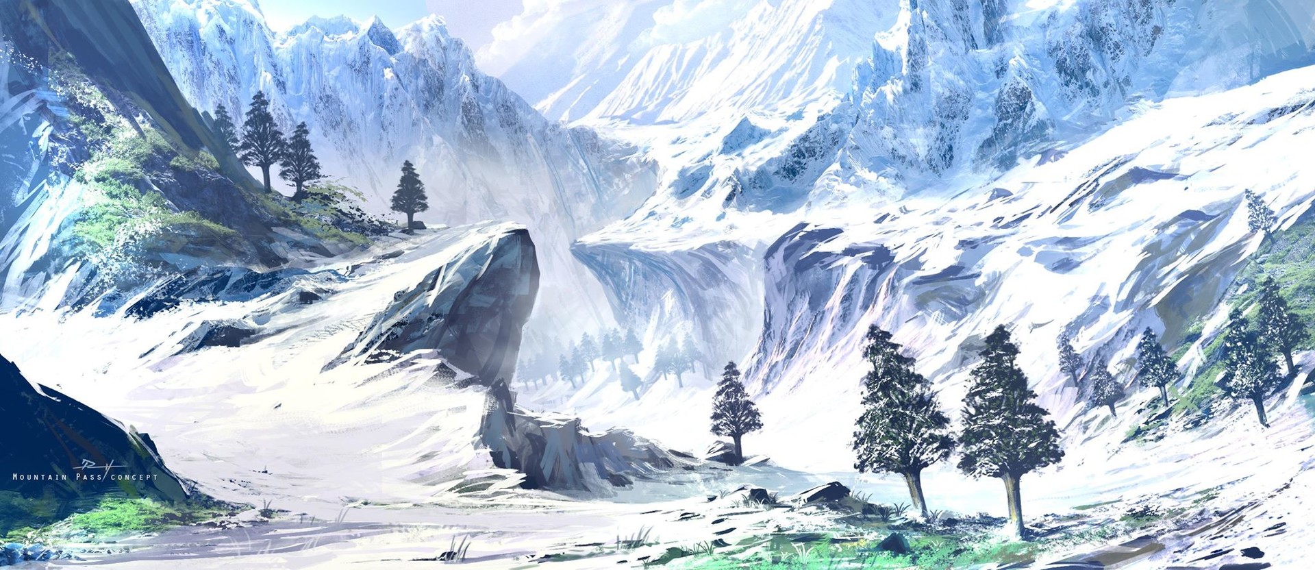 ArtStation - Snow Environment Alaska