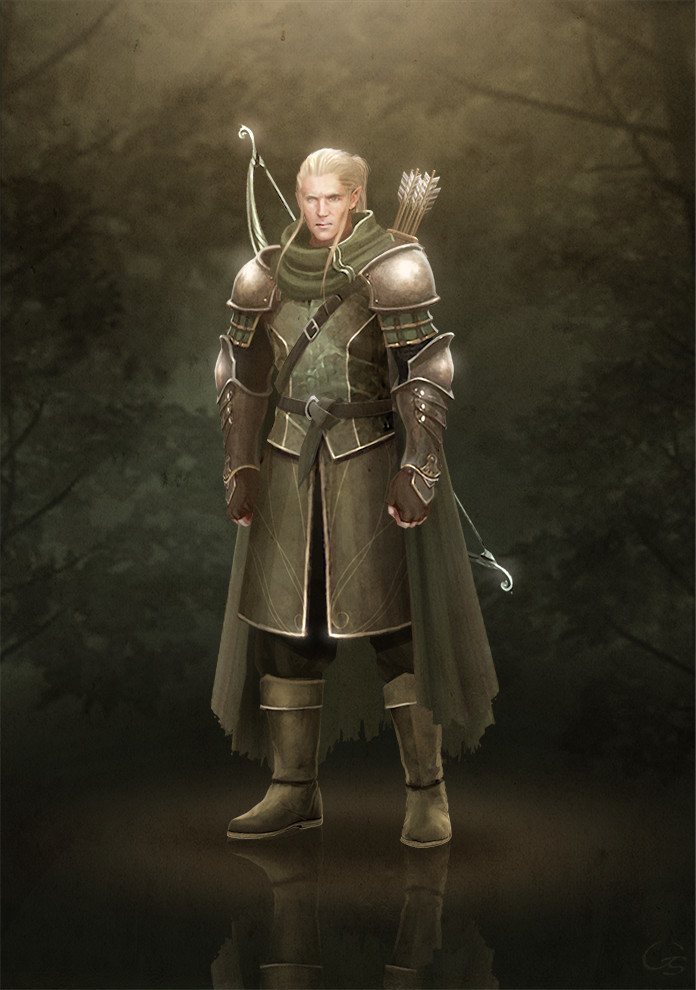 ArtStation - Elf archer