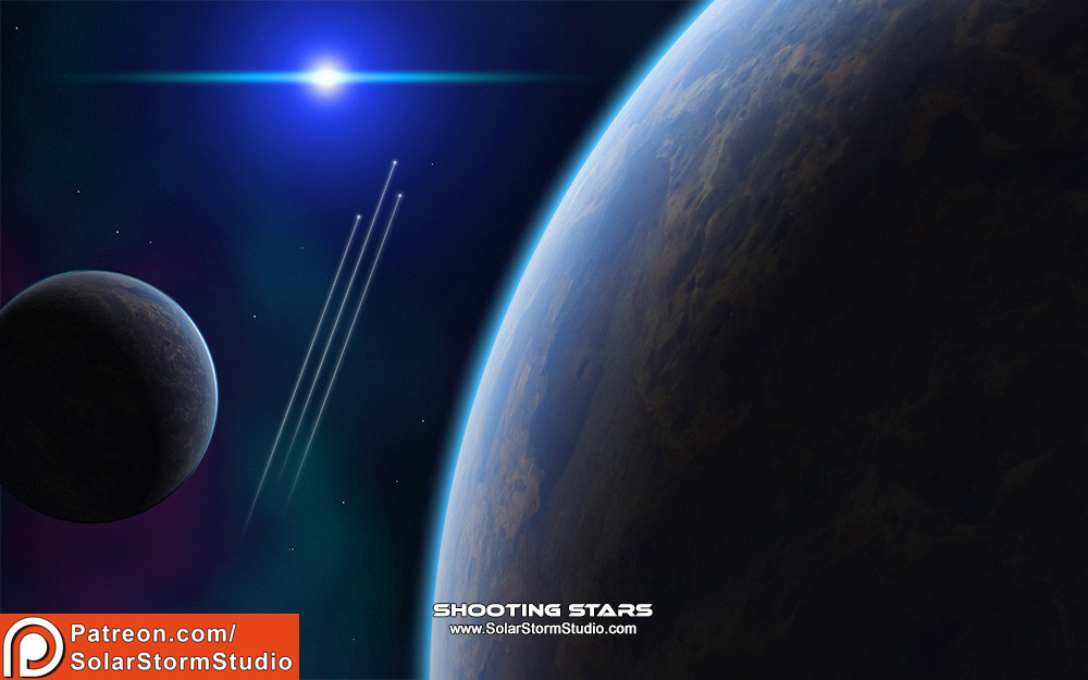 ArtStation - Shooting Stars