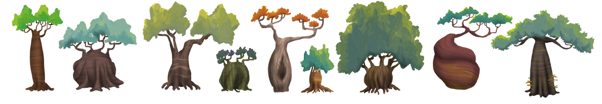 ArtStation - Tree Concepts