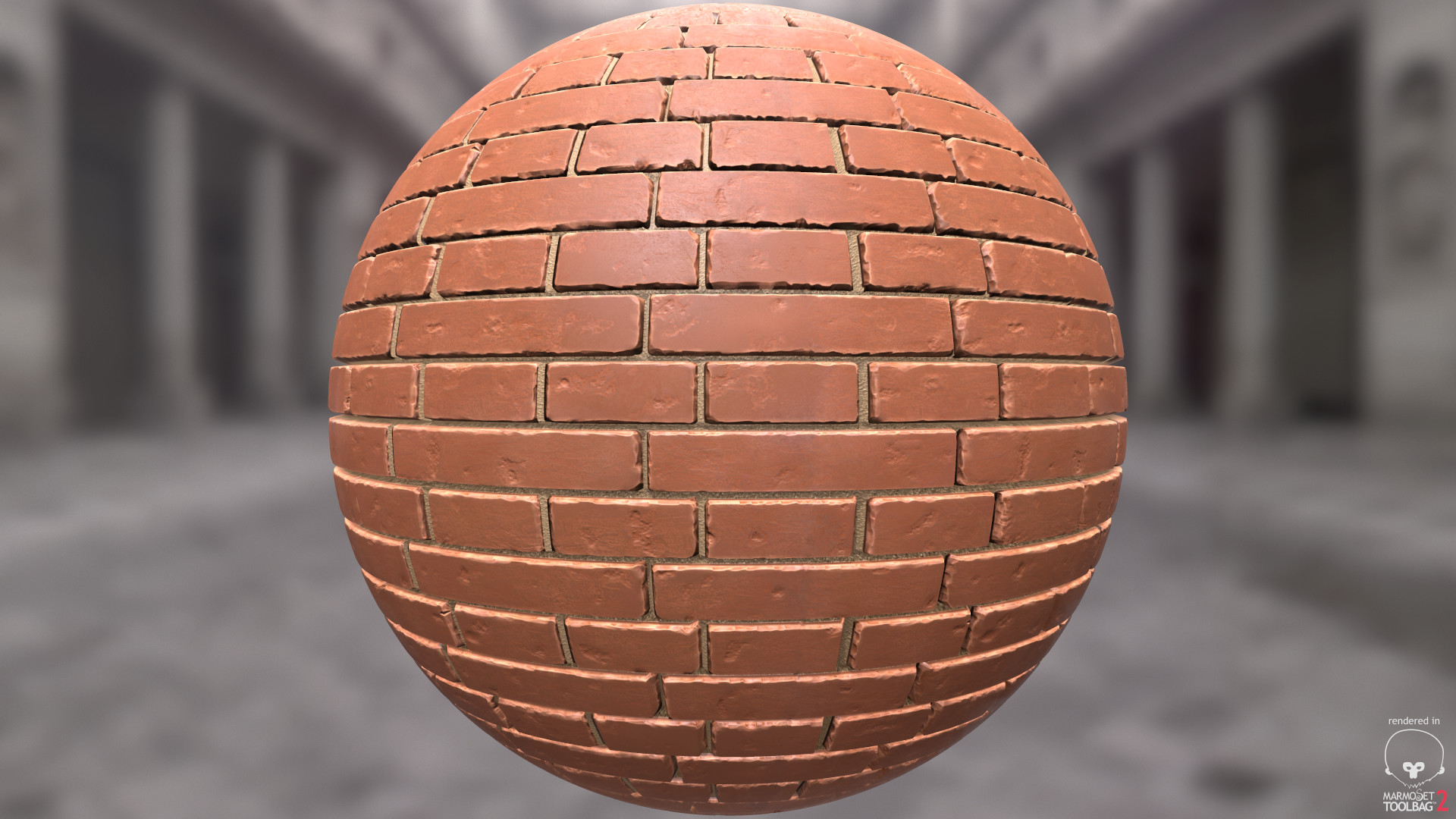 ArtStation - Seamless brick material
