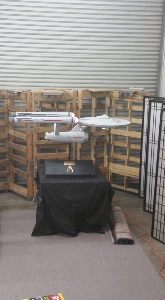 Steve Neill - 66 inch scratch built TOS Enterprise