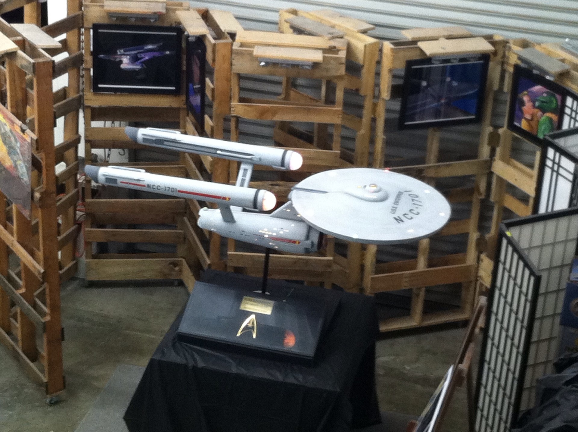 Steve Neill - 66 inch scratch built TOS Enterprise