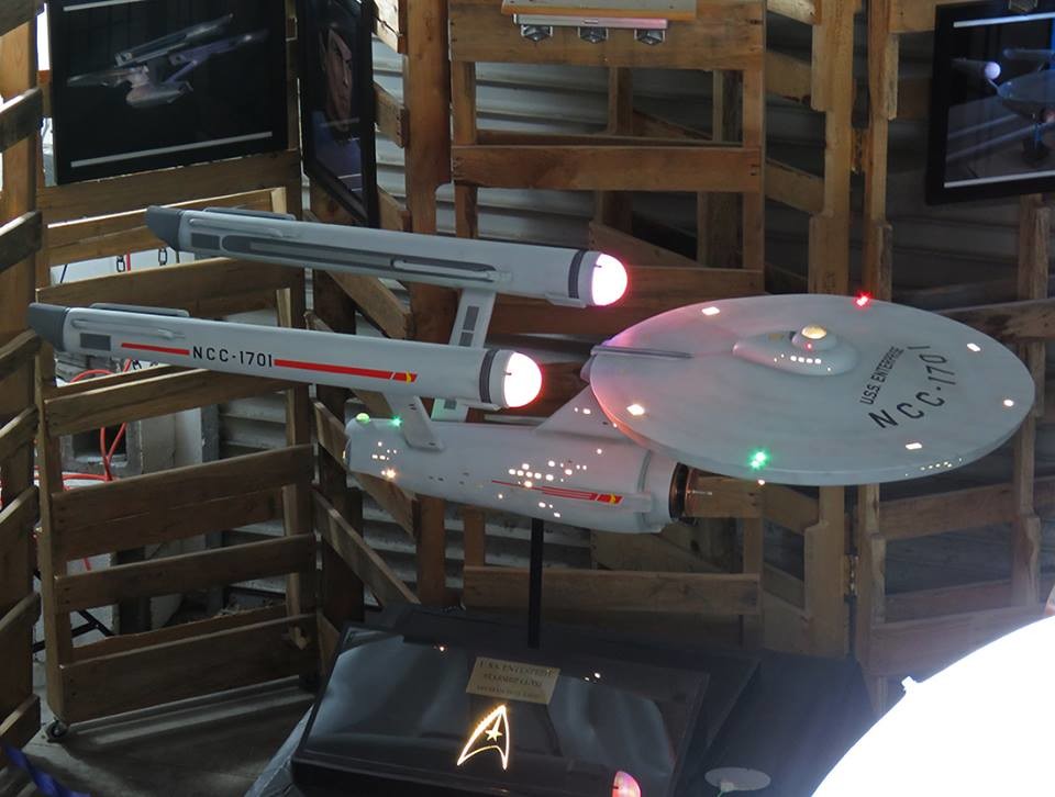 Steve Neill - 66 inch scratch built TOS Enterprise