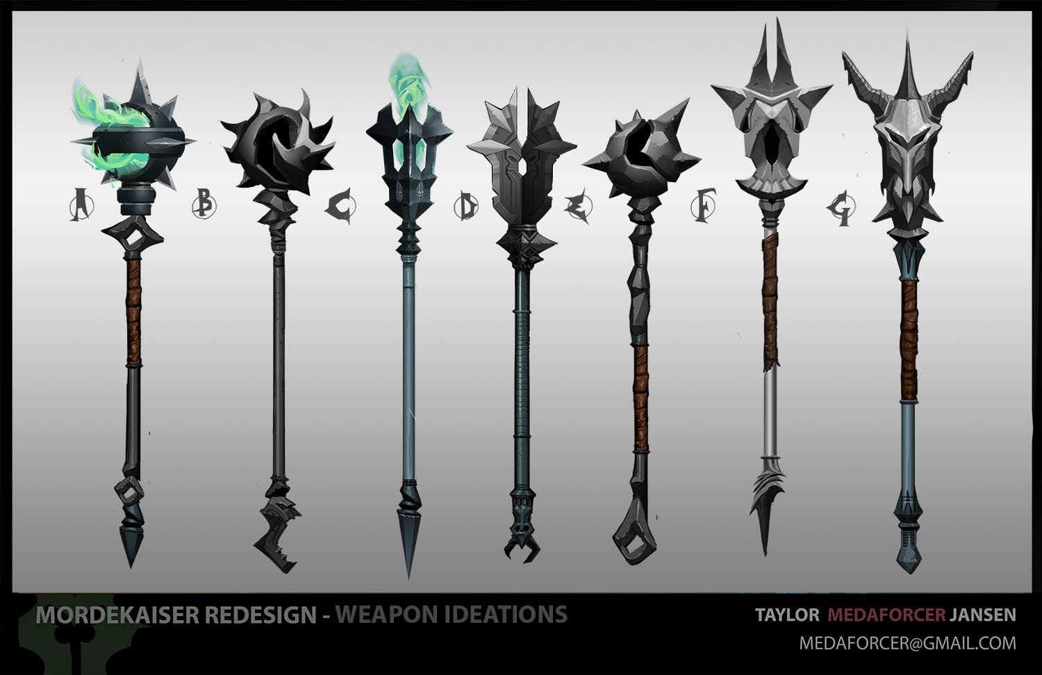 Taylor Jansen - Mordekaiser - League of Legends Fan Redesign Project