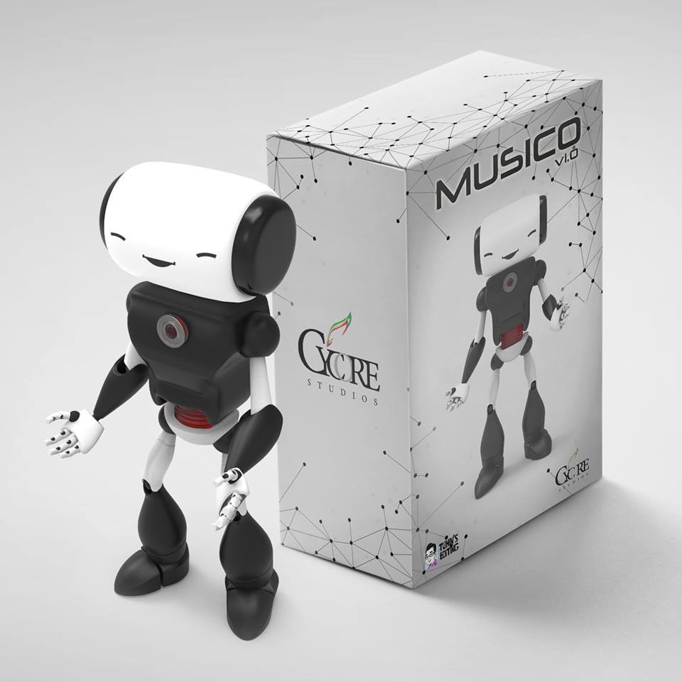 ArtStation - Musico™ 3d Robot Modeling and Rendering