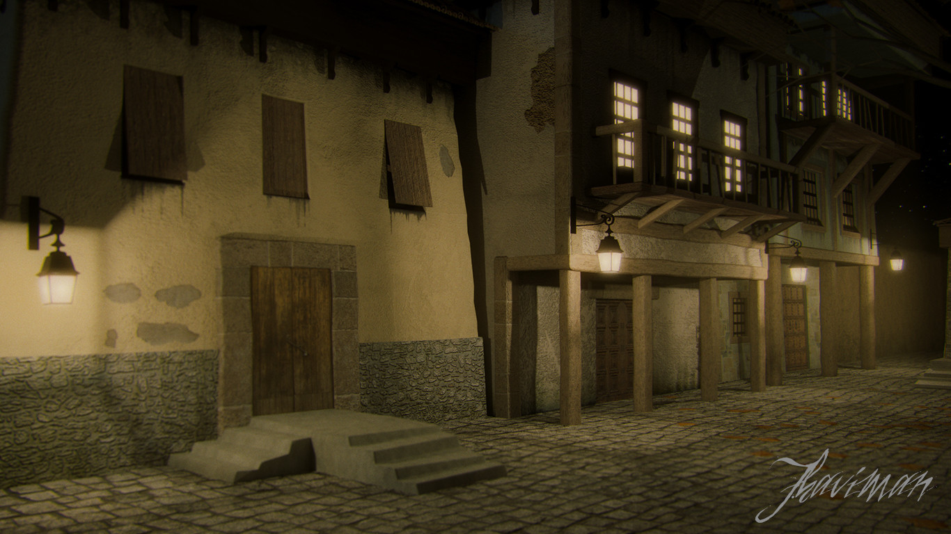 ArtStation - Town Square