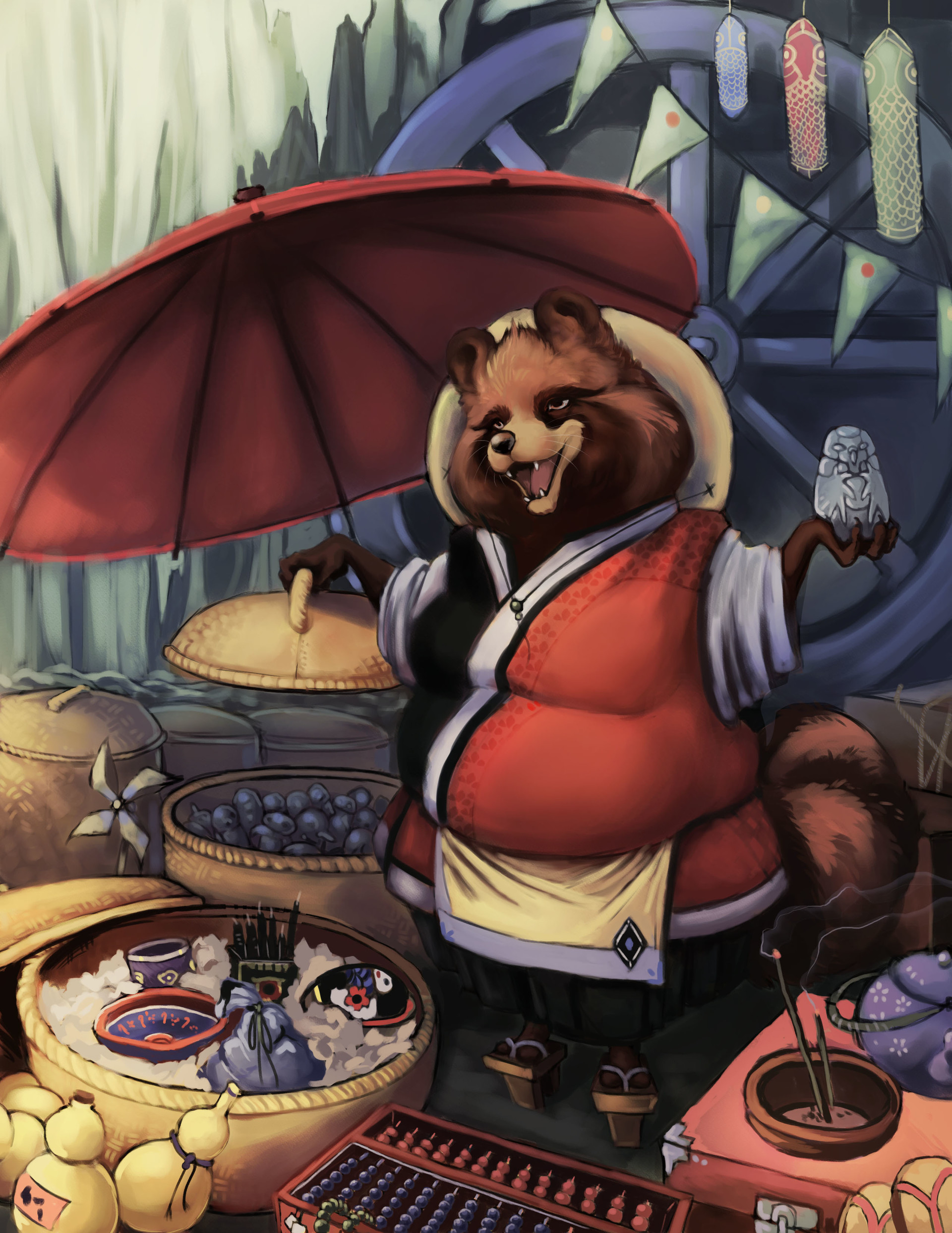 ArtStation - Tanuki Merchant