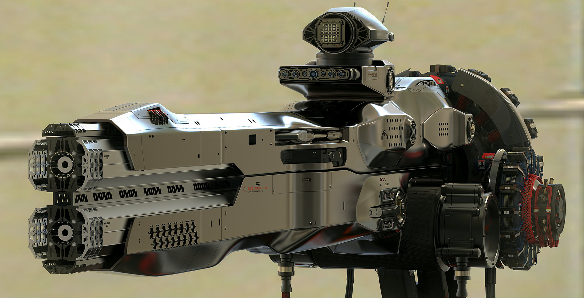 ArtStation - Concept RailGun