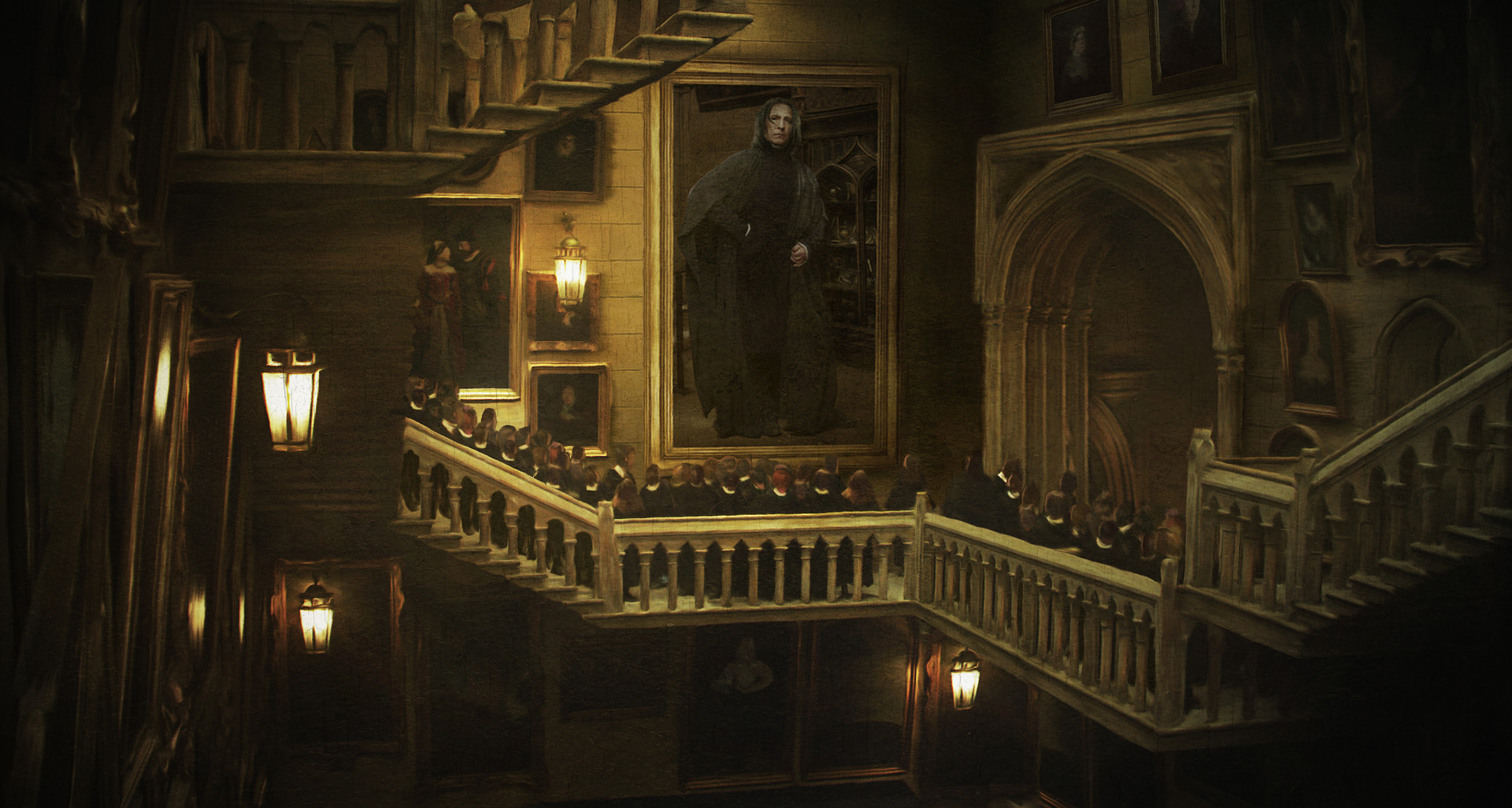 ArtStation - Tribute to Alan Rickman